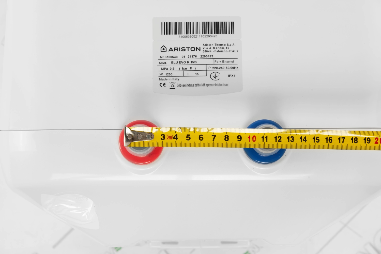 ᐉ Бойлер Ariston Blu Evo R 15/3 купить по цене по запросу грн. в Киеве ...
