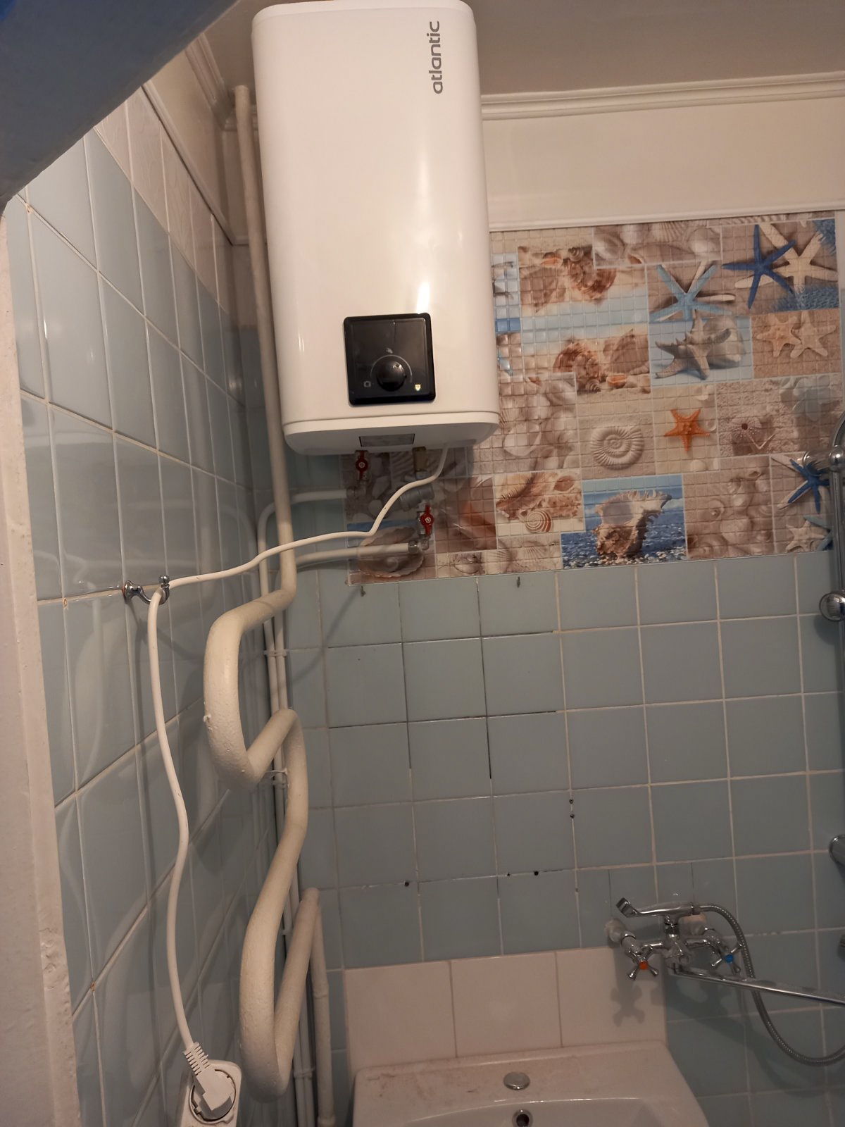 ≋ Бойлер Atlantic Steatite Cube Slim VM 30 S3 C 1500W купить по цене 9 ...