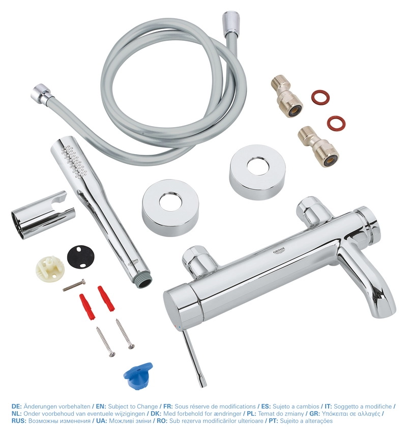 ᐉ Смеситель для ванны и душа Grohe Essence New 33628001 купить по цене ...