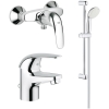 ᐉ Набор смесителей Grohe Euroeco 123232S купить по цене по запросу грн ...