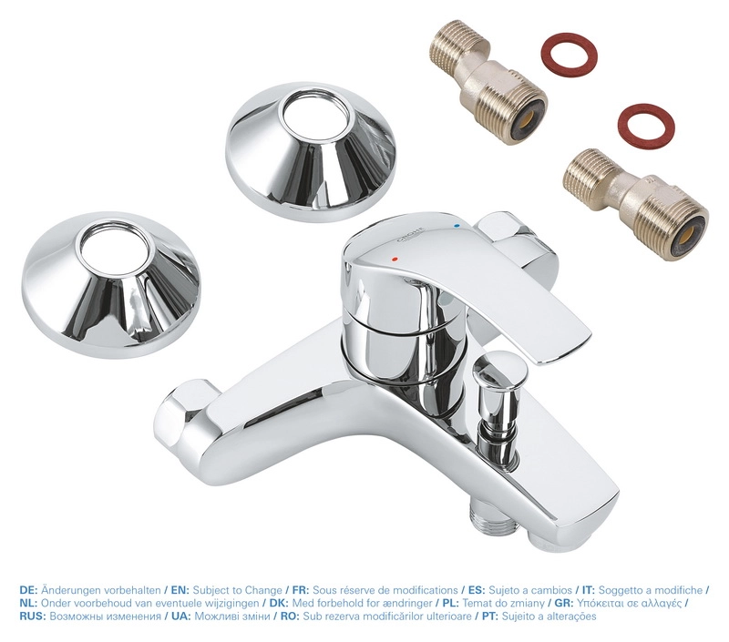 ᐉ Смеситель для ванны и душа Grohe Eurosmart 33300002 купить по цене 3 ...