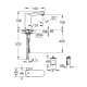 ᐉ Смеситель для умывальника Grohe Eurosmart Cosmopolitan E 36327001 ...