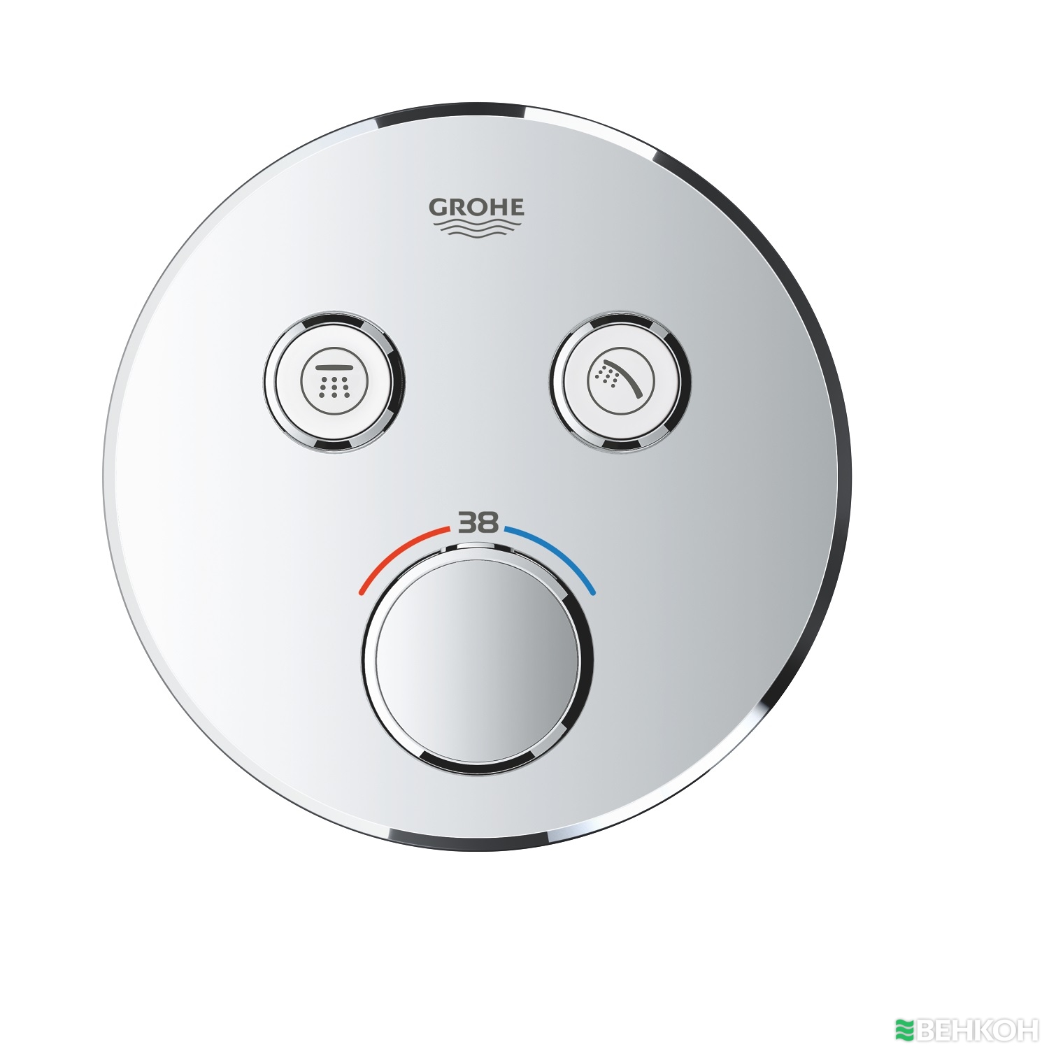 ᐉ Внешняя часть смесителя Grohe Grohtherm SmartControl 29119000 купить ...
