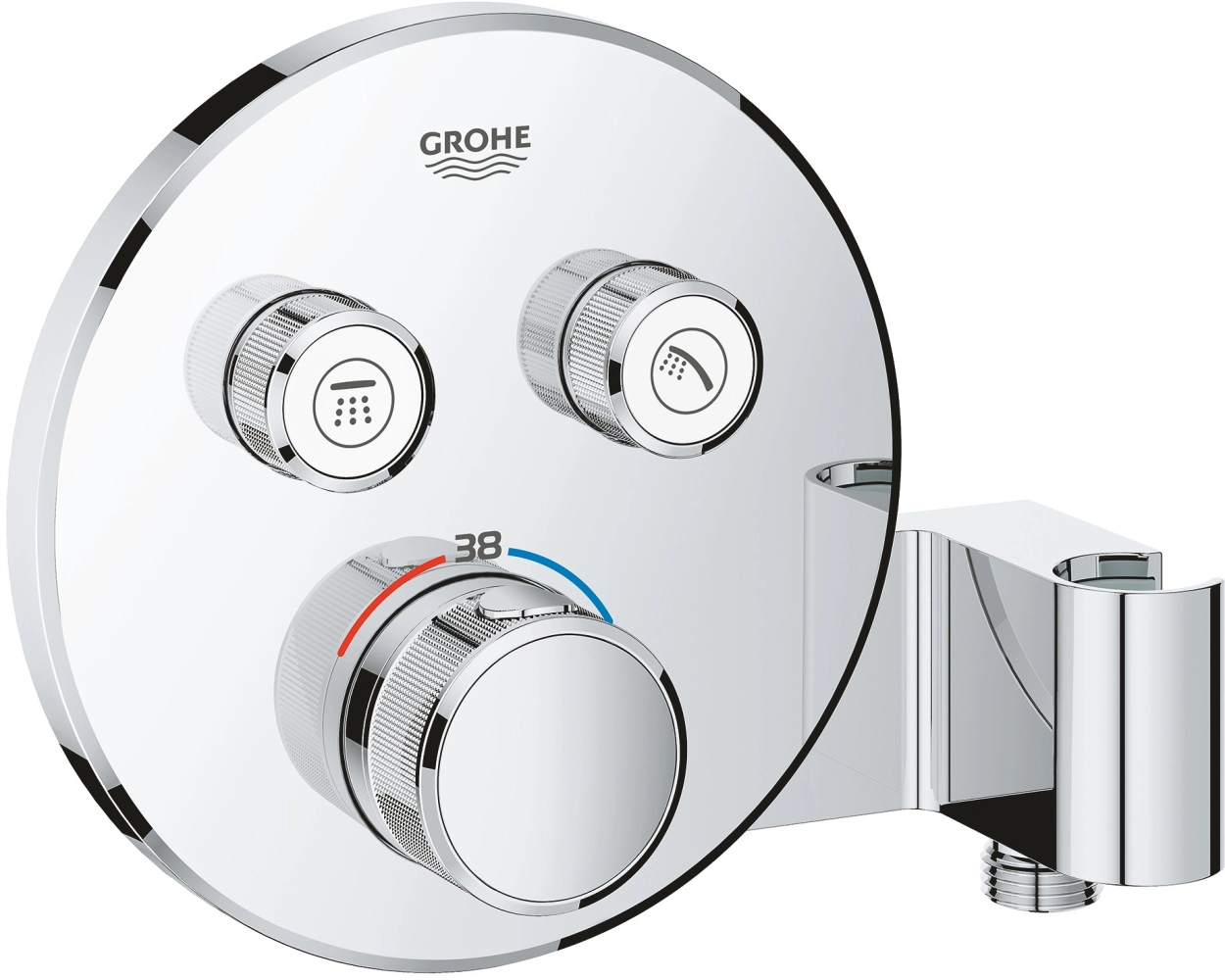 ᐉ Внешняя часть смесителя Grohe Grohtherm SmartControl 29120000 купить ...