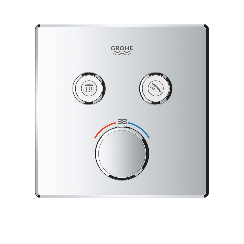 ᐉ Зовнішня частина змішувача Grohe Grohtherm SmartControl 29124000 ...