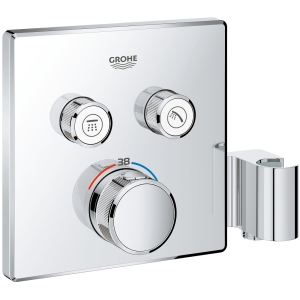 ≋ Внешняя часть смесителя Grohe Grohtherm SmartControl 29118000 купить ...