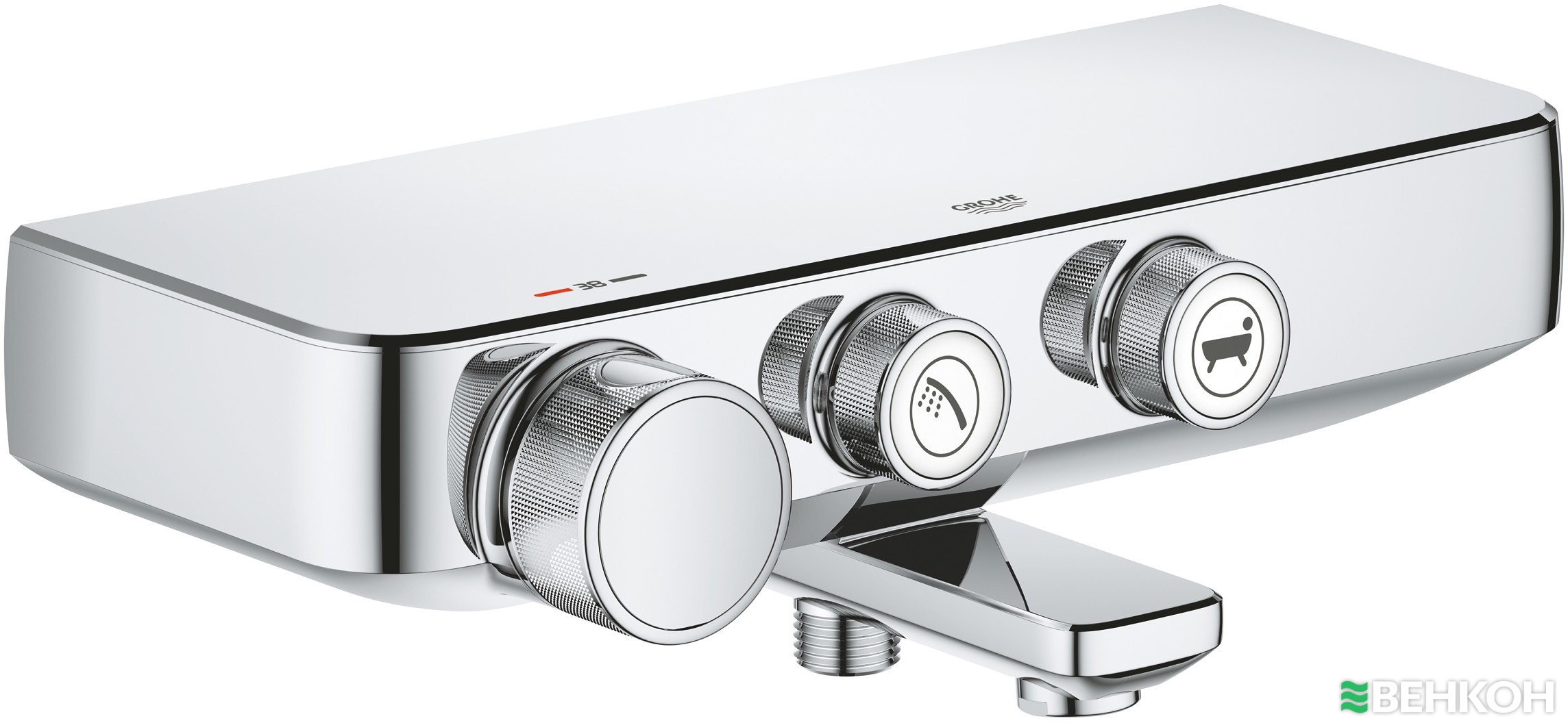 ≋ Смеситель для ванны и душа Grohe GRT SmartControl 34718000 купить по цене 16 155 грн. в Киеве ...