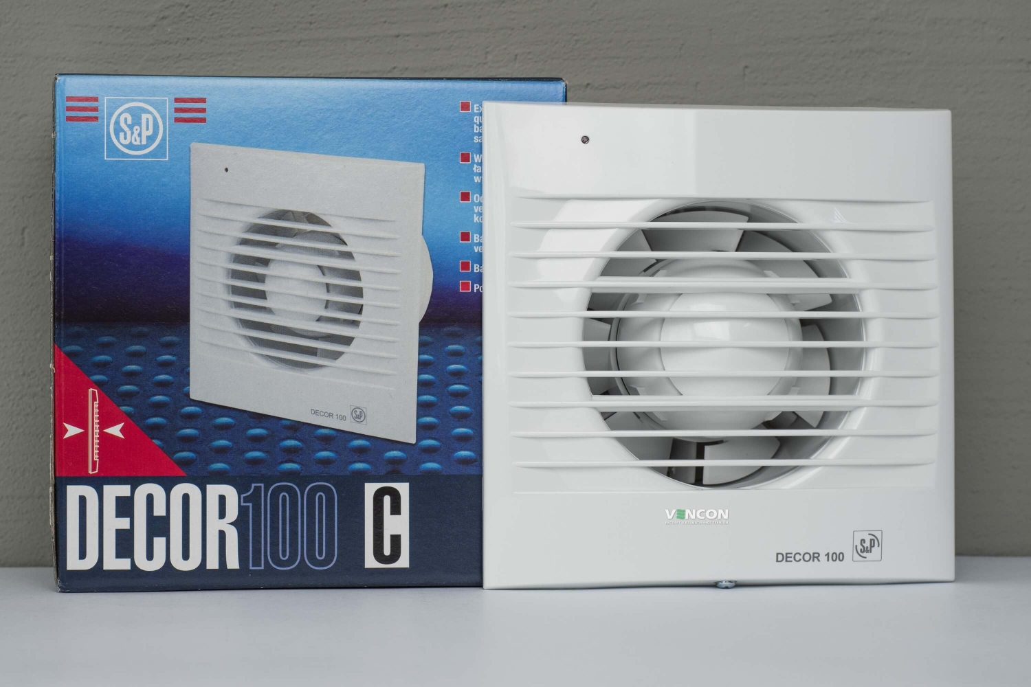 ᐉ Вытяжной вентилятор Soler&Palau Decor-100 C (5210001300) купить по ...