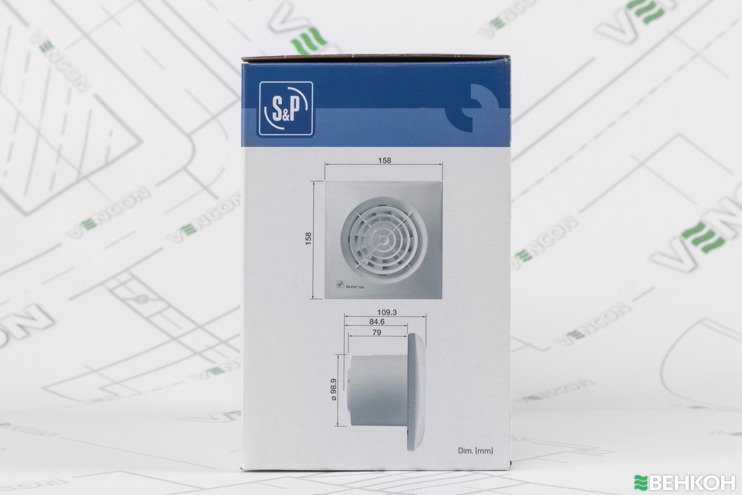 ≋ Soler&Palau Silent-100 CZ (5210400700) купить по цене 2 090 грн. в ...