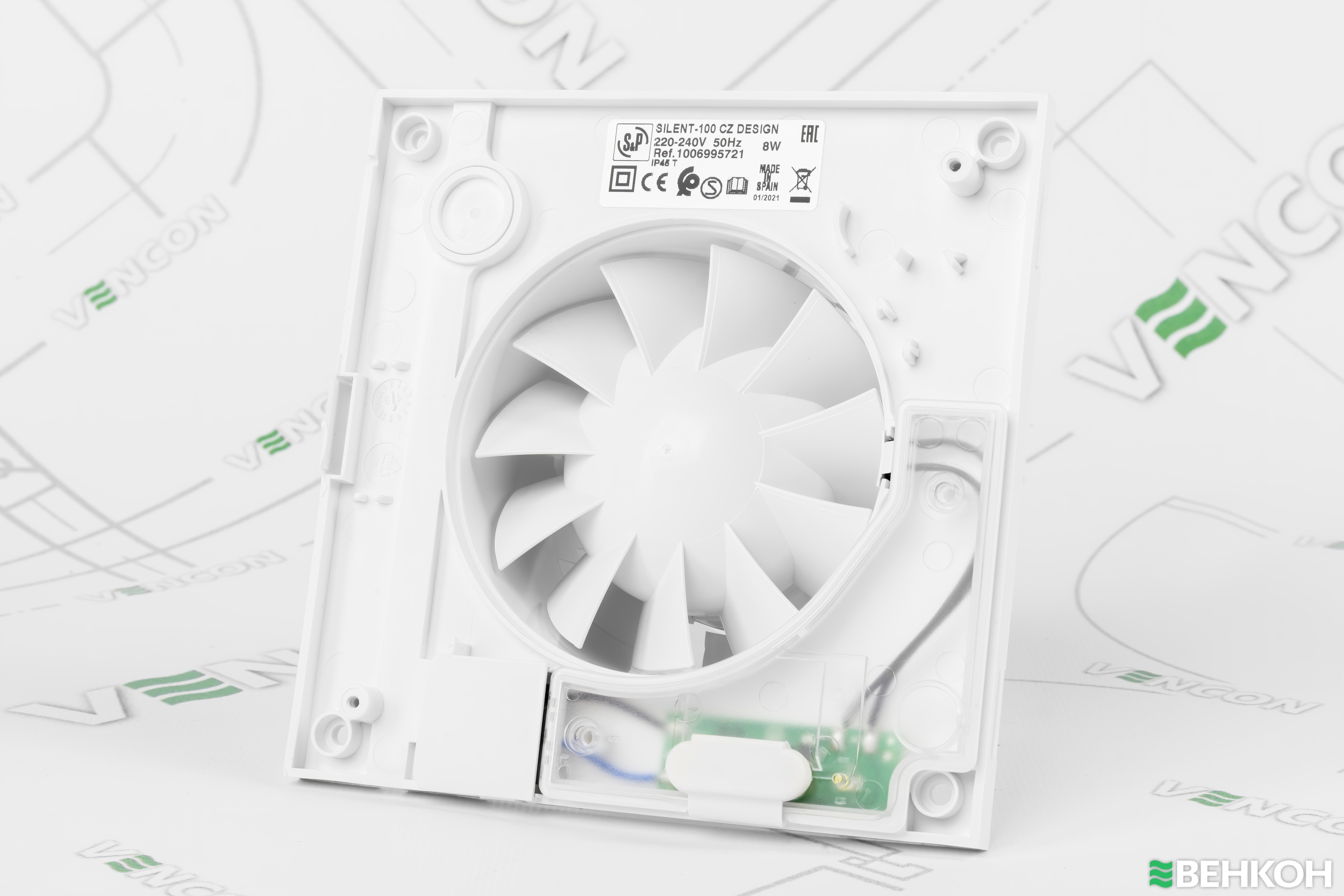 ≋ Soler&Palau Silent-100 CZ Design-3C (5210603100) купить по цене 2 590 ...