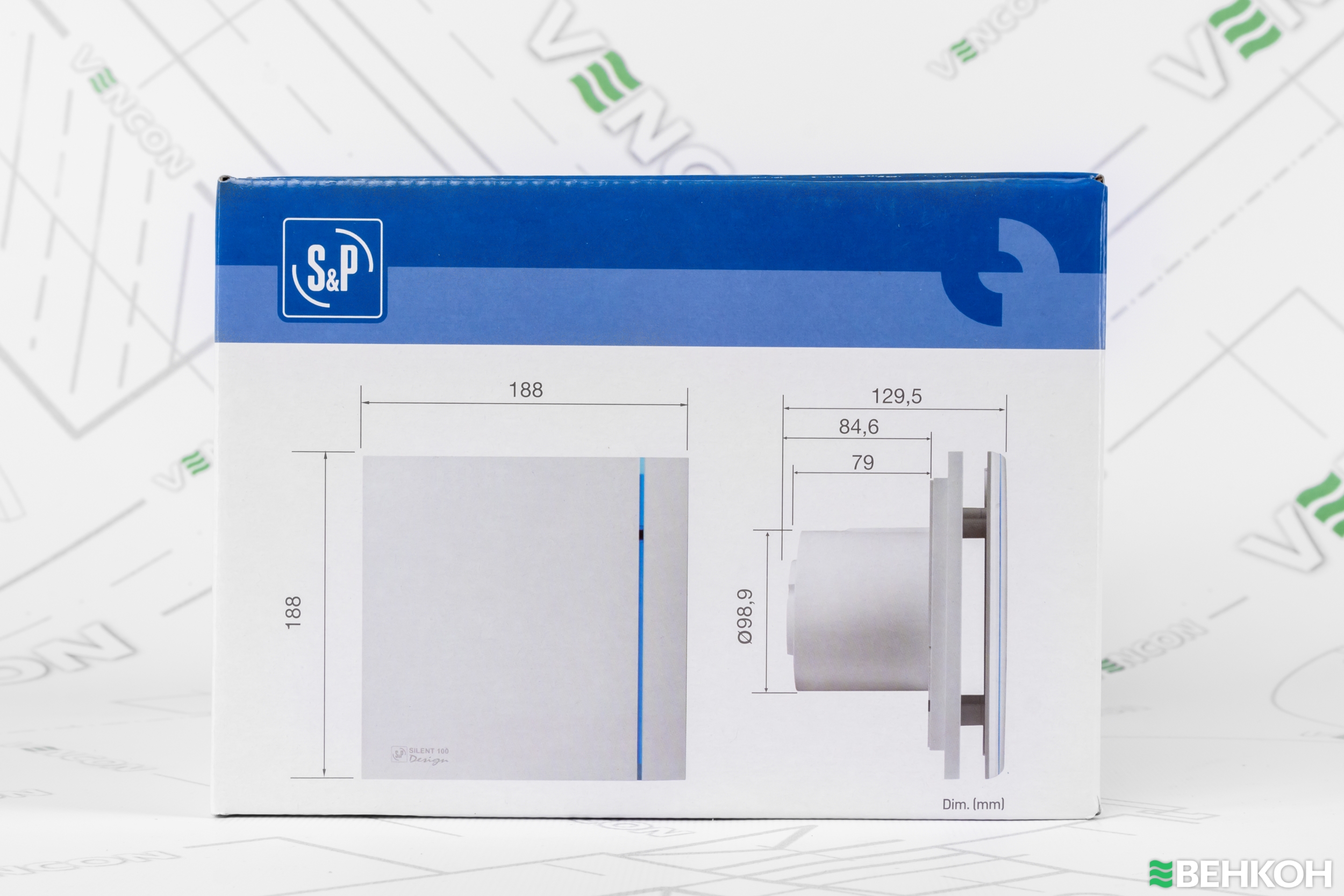≋ Soler&Palau Silent-100 CZ Design-3C (5210603100) купить по цене 2 590 ...