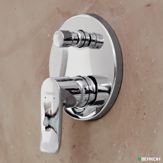 ≋ Внешняя часть смесителя Hansgrohe Metris 31493000 купить по цене 12 ...