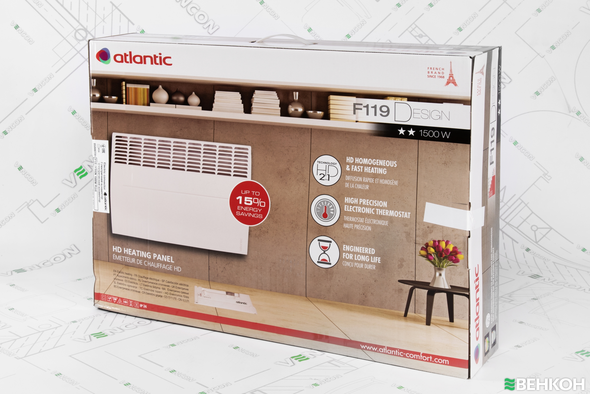 ≋ Atlantic F119 CMG TLC/M2 1500 купить по цене 3 339 грн. в Киеве ...