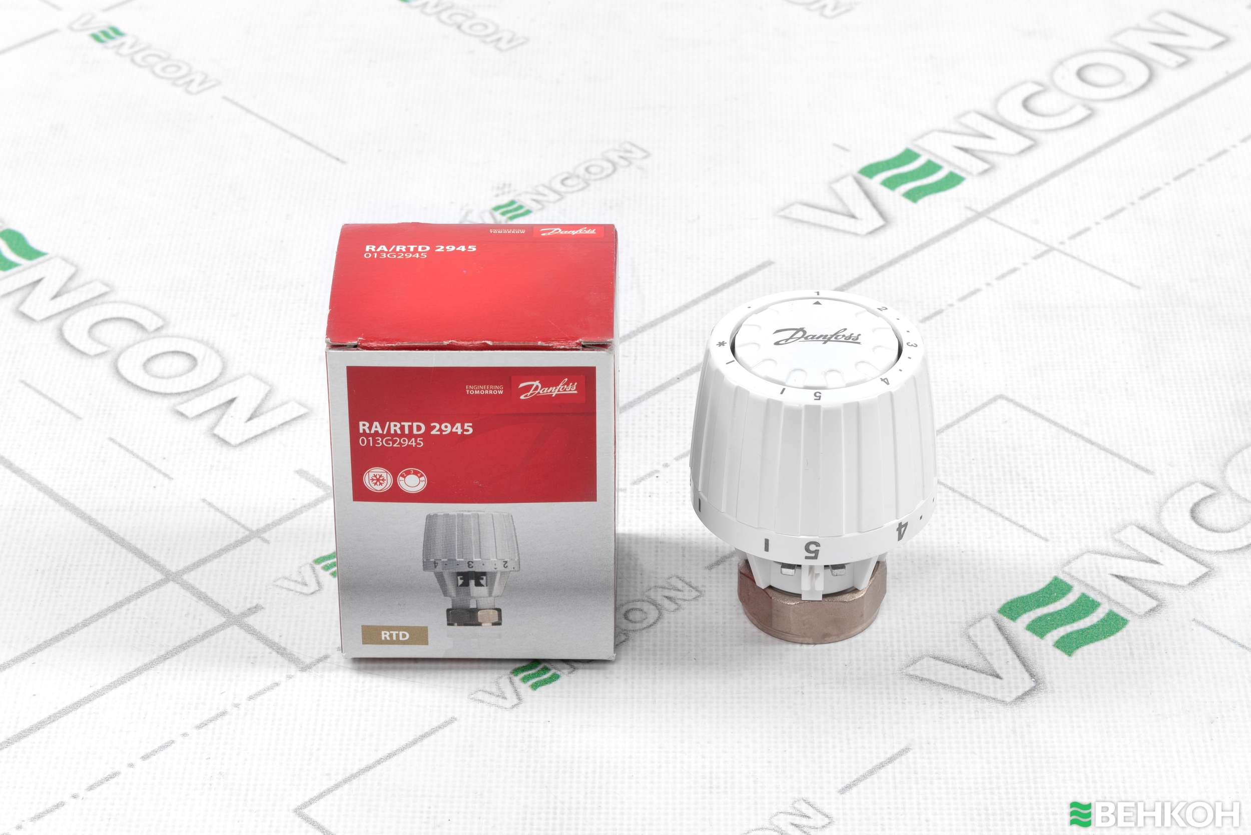 ᐉ Термоголовка Danfoss RA 2945 купить по цене 983 грн. в Киеве и Львове ...