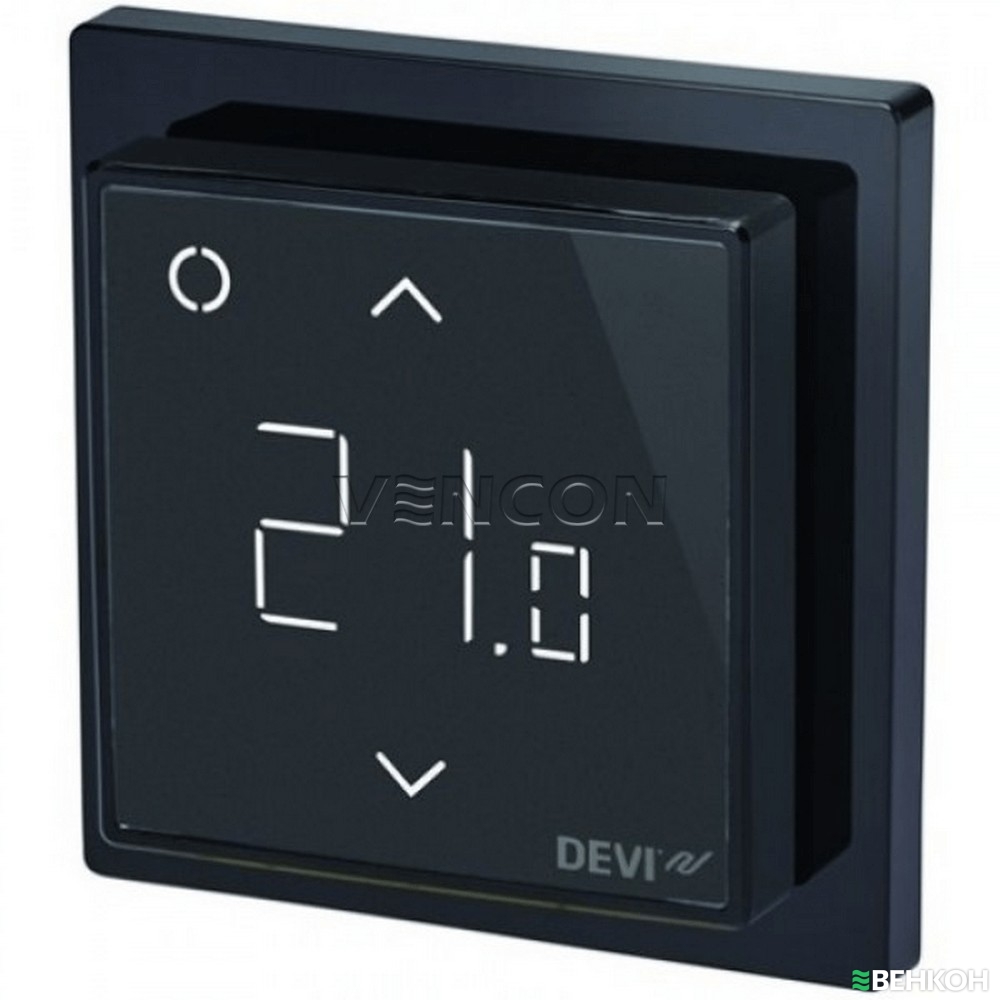 ᐉ Терморегулятор DEVI Devireg Smart Black (140F1143) купить по цене 7 977 грн. в Киеве и Львове ...