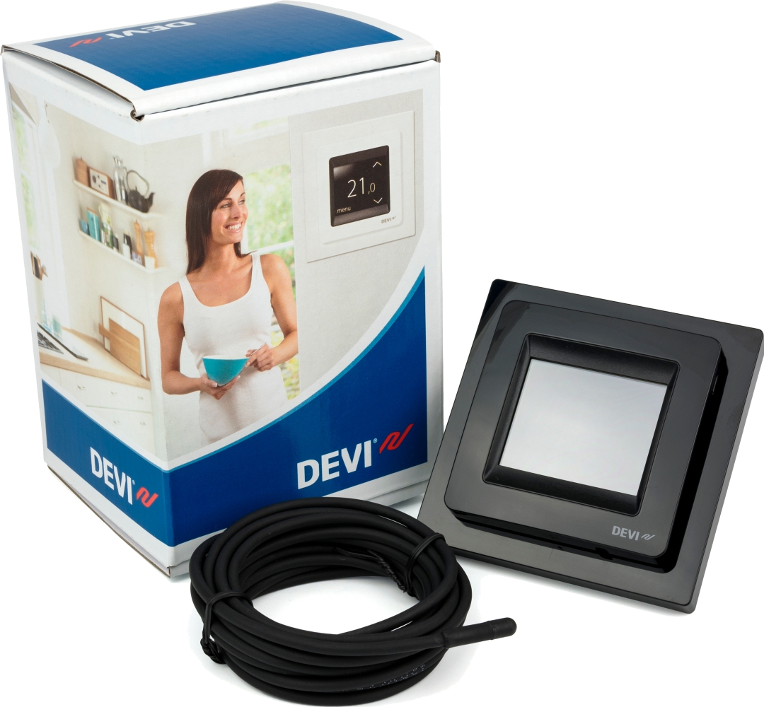 ᐉ Терморегулятор Devi DEVIreg Touch Black (140F1069) купить по цене 6 828 грн. в Киеве и Львове ...