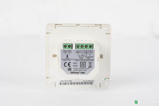 ᐉ Терморегулятор DEVI Devireg Opti (140F1055) купить по цене 4 718 грн. в Киеве и Львове, Украина