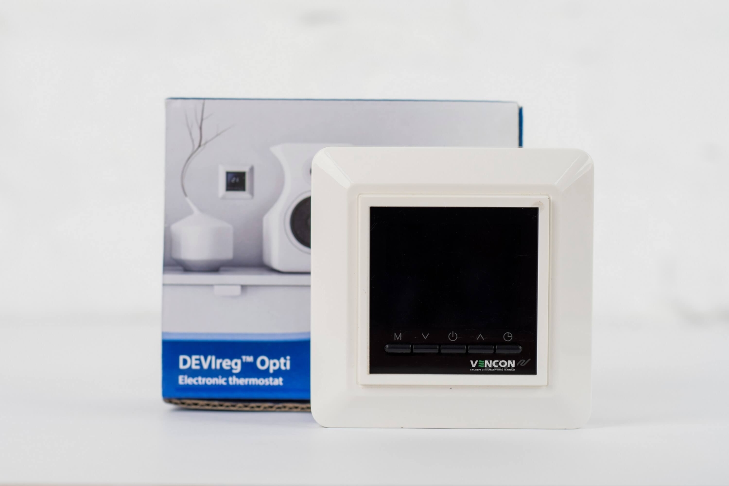 ᐉ Терморегулятор DEVI Devireg Opti (140F1055) купити по ціні 5 256 грн. в Києві та Львові, Україна
