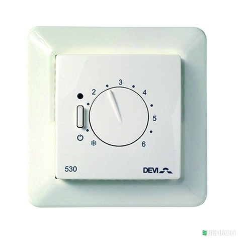 ᐉ Терморегулятор Devi DEVIreg 530 купить по цене 3 244 грн. в Киеве и Львове, Украина