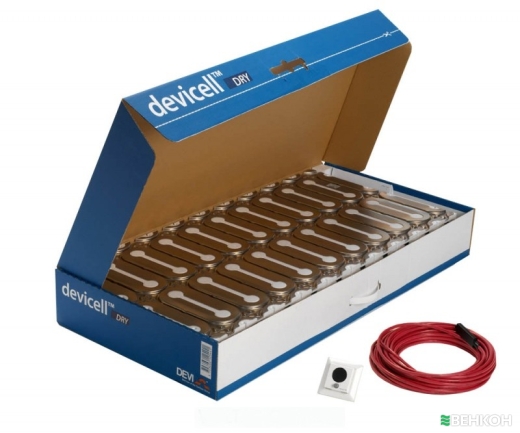 ᐉ Монтажные пластины Devi DeviCell Dry 100 пластин. на 50 м2 купить по ...
