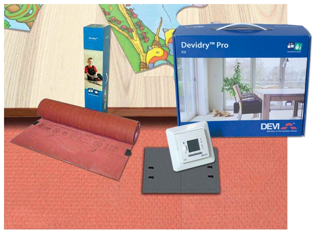 ᐉ Комплект Devi DeviDry Pro Kit купить по цене по запросу грн. в Киеве и Львове, Украина