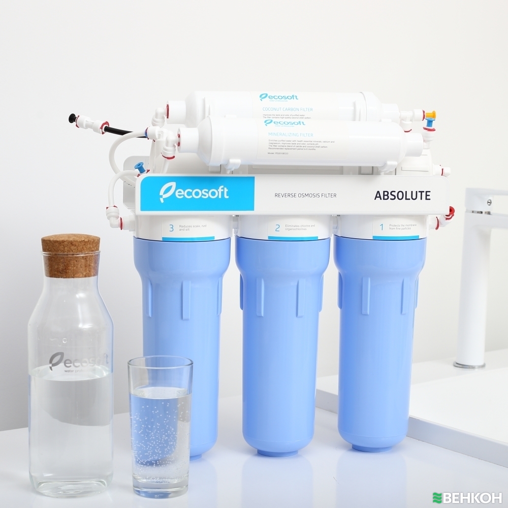 ᐉ Фильтр для воды Ecosoft Absolute MO650MECO с минерализатором купить по цене 9 699 грн. в Киеве ...