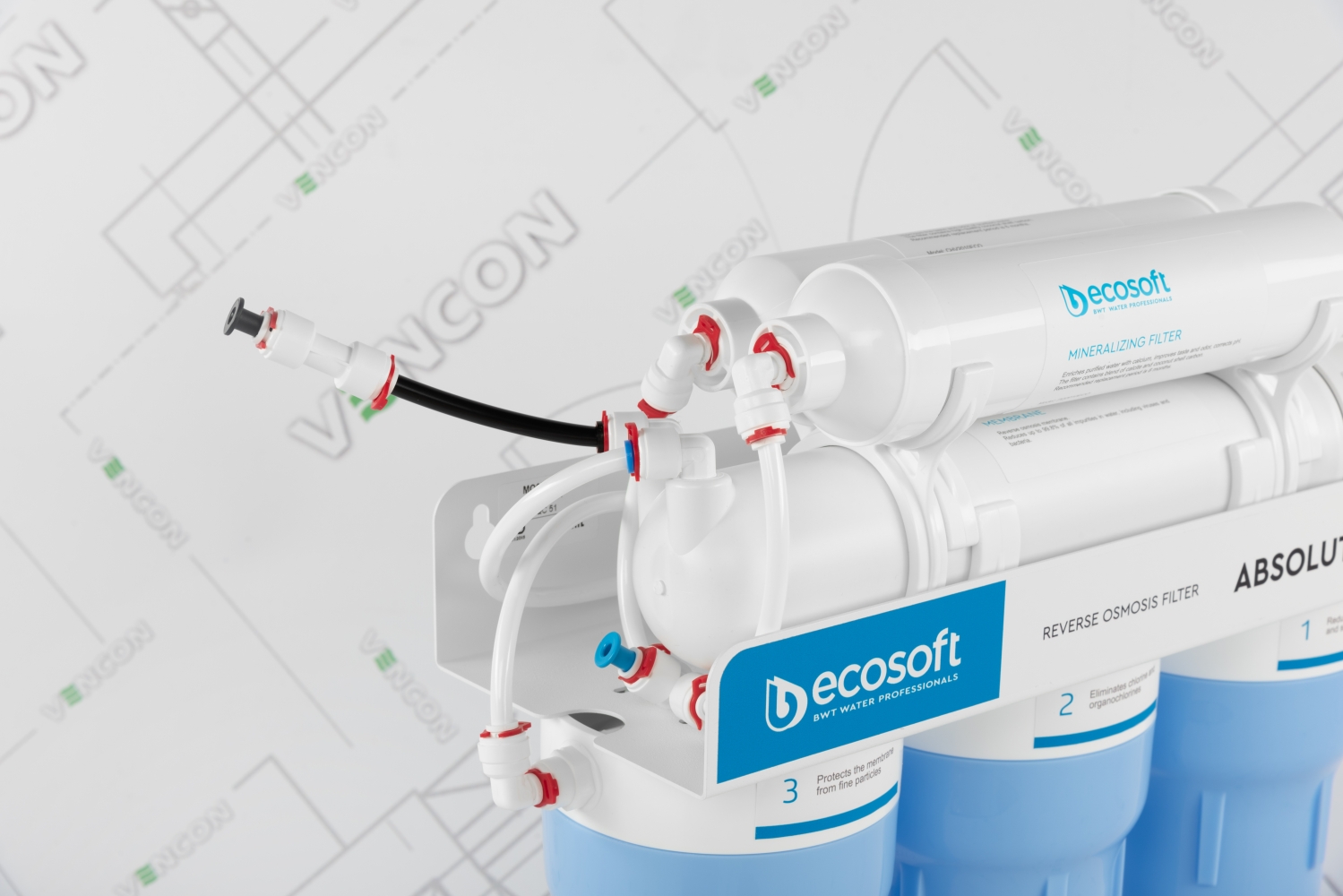 ᐉ Фильтр для воды Ecosoft Absolute MO650MECO с минерализатором купить по цене по запросу грн. в ...