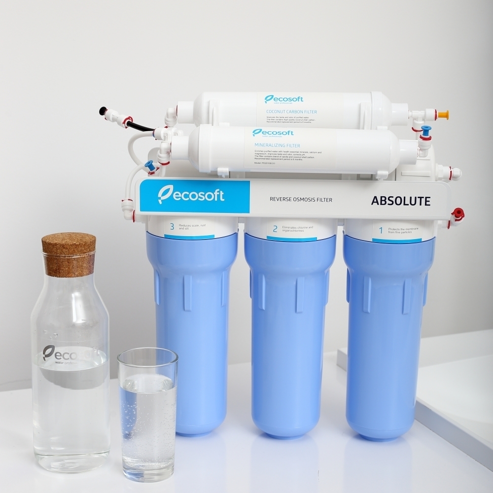 ᐉ Фильтр для воды Ecosoft Absolute MO650MECO с минерализатором купить по цене по запросу грн. в ...