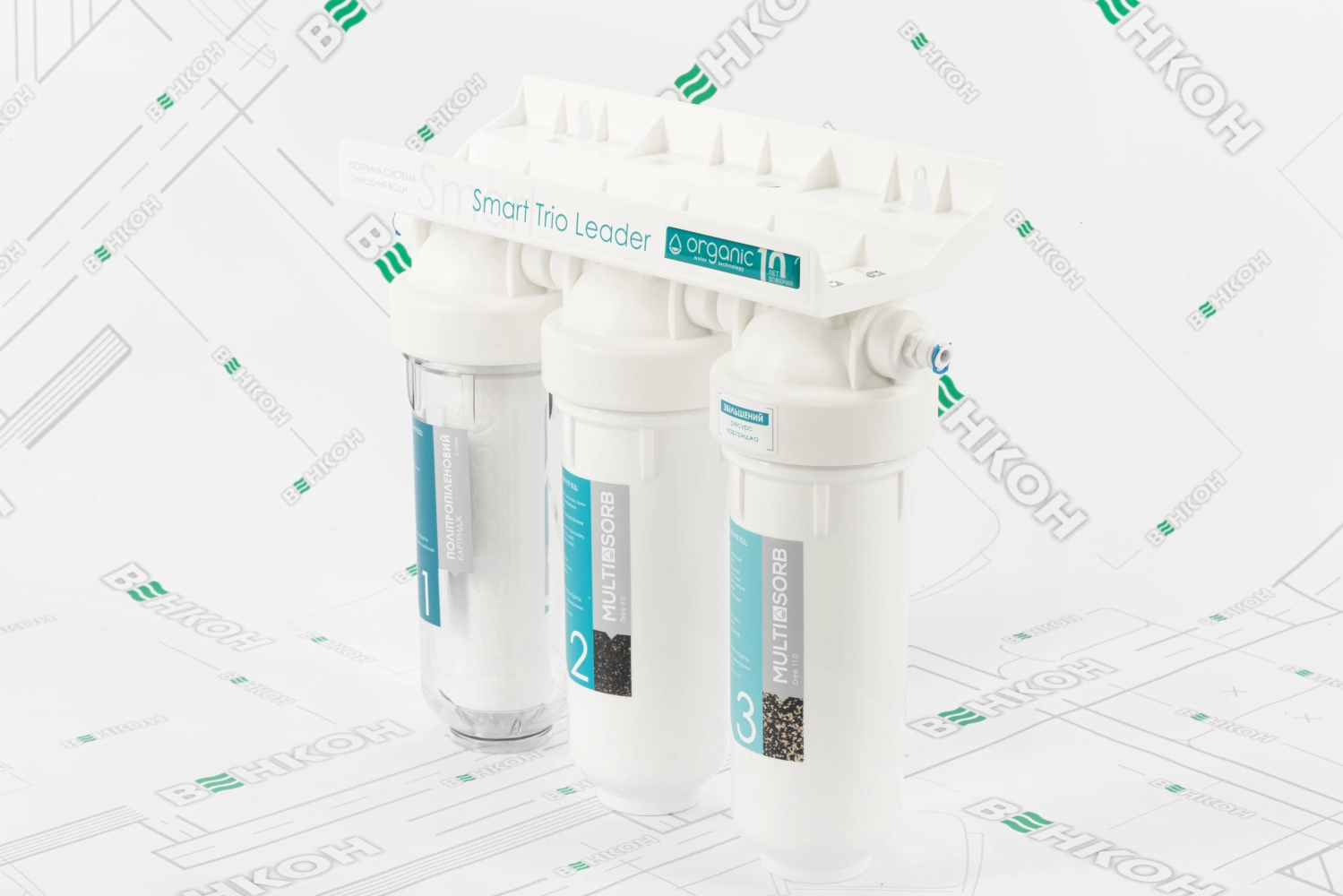 ᐉ Фильтр для воды Organic Smart TRIO LEADER купить по цене 2 960 грн. в ...