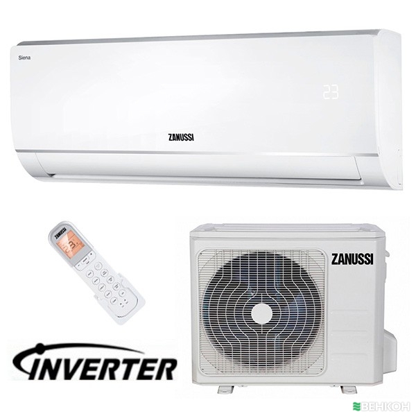 ≋ Кондиционер сплит-система Zanussi Siena DC Inverter ZACS/I-07 HS/N1 ...