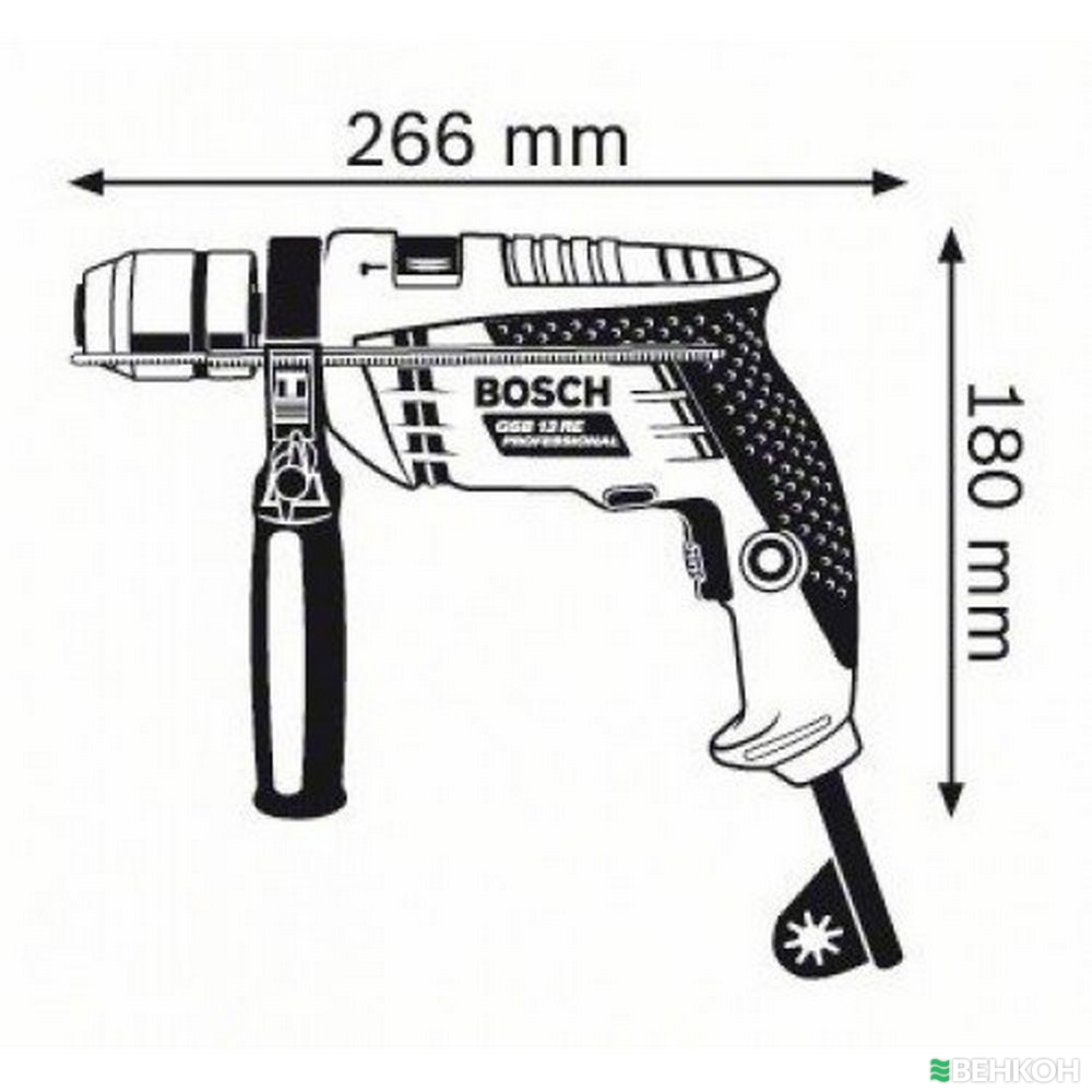 ≋ Дрель Bosch GSB 13 RE ЗВП купить по цене 2 844 грн. в Киеве и Львове ...