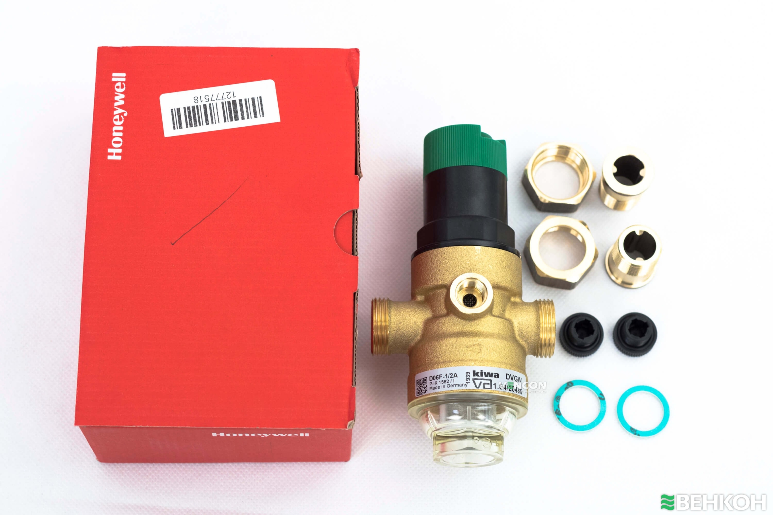 ᐉ Редуктор давления воды Honeywell Resideo D06F-1/2A купить по цене 2 770 грн. в Киеве и Львове ...