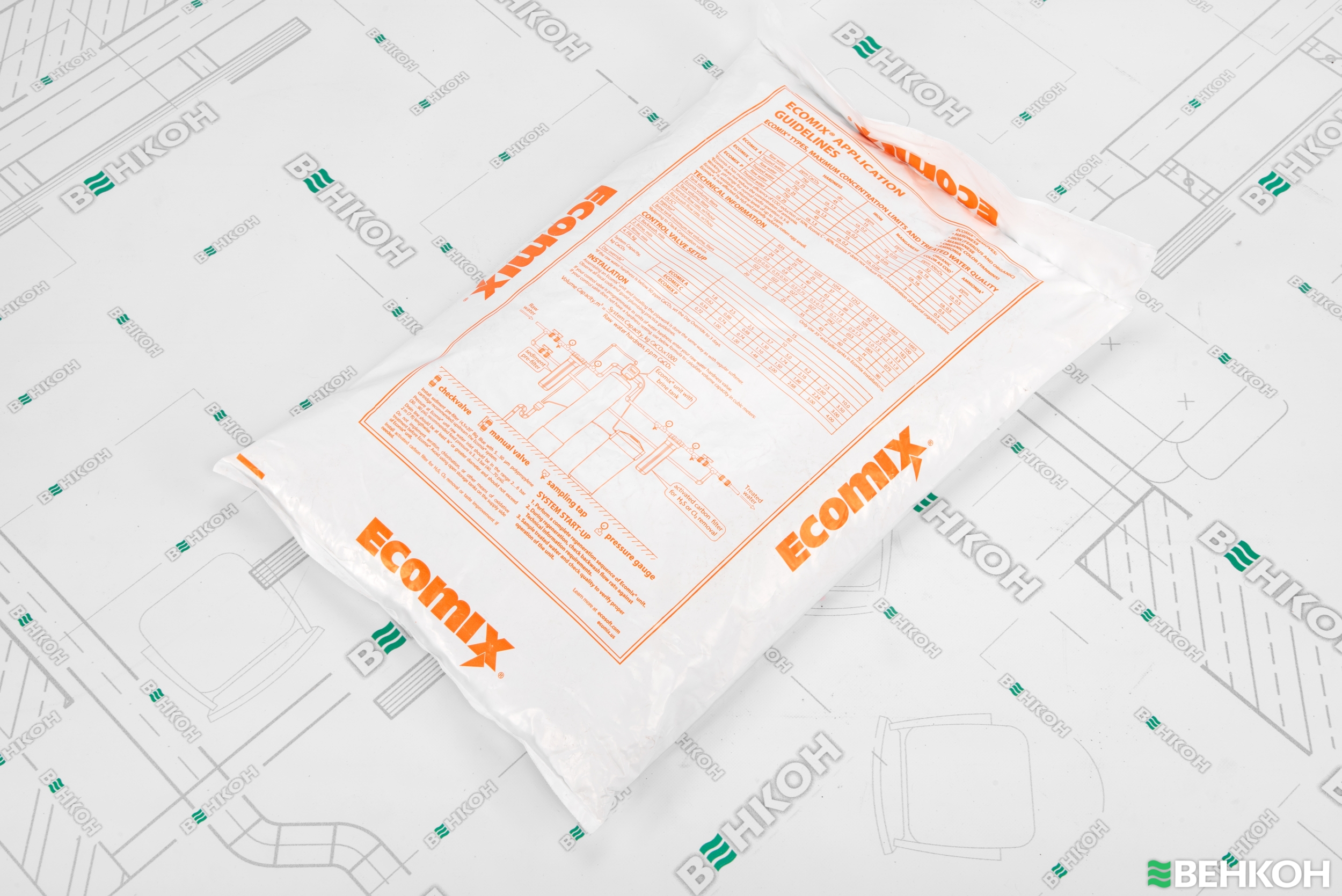 ᐉ Засыпка для фильтра Ecosoft Ecomix C 12 л ECOMIXC12 купить по цене 5 ...