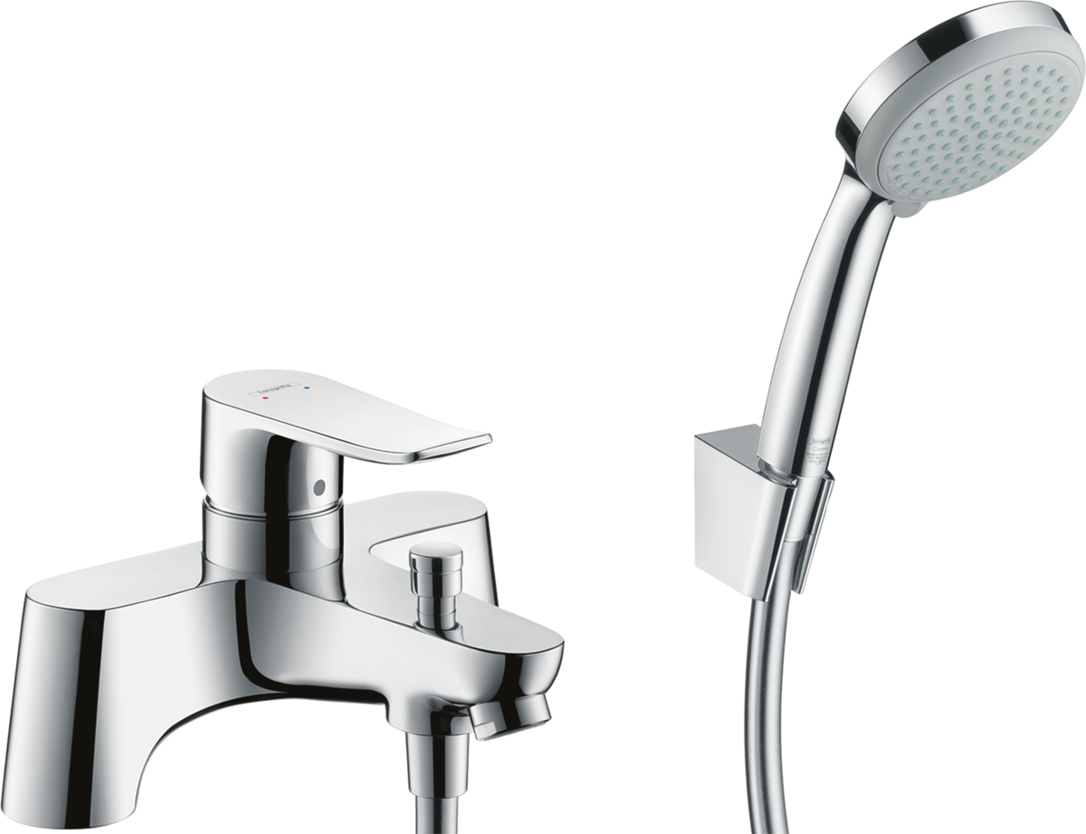 ᐉ Смеситель для ванны Hansgrohe Metris Croma 100 Vario 31422000 купить ...