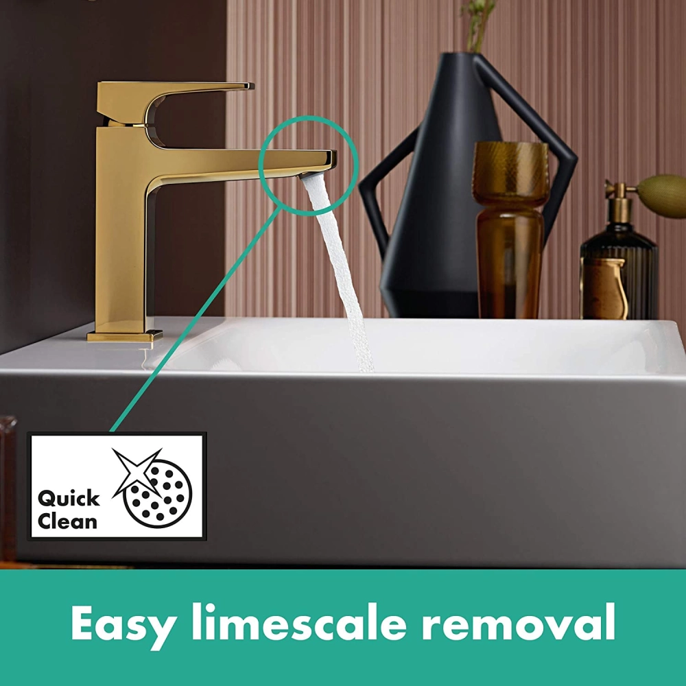 ᐉ Змішувач для умивальника Hansgrohe Metropol з зливним клапаном Push ...