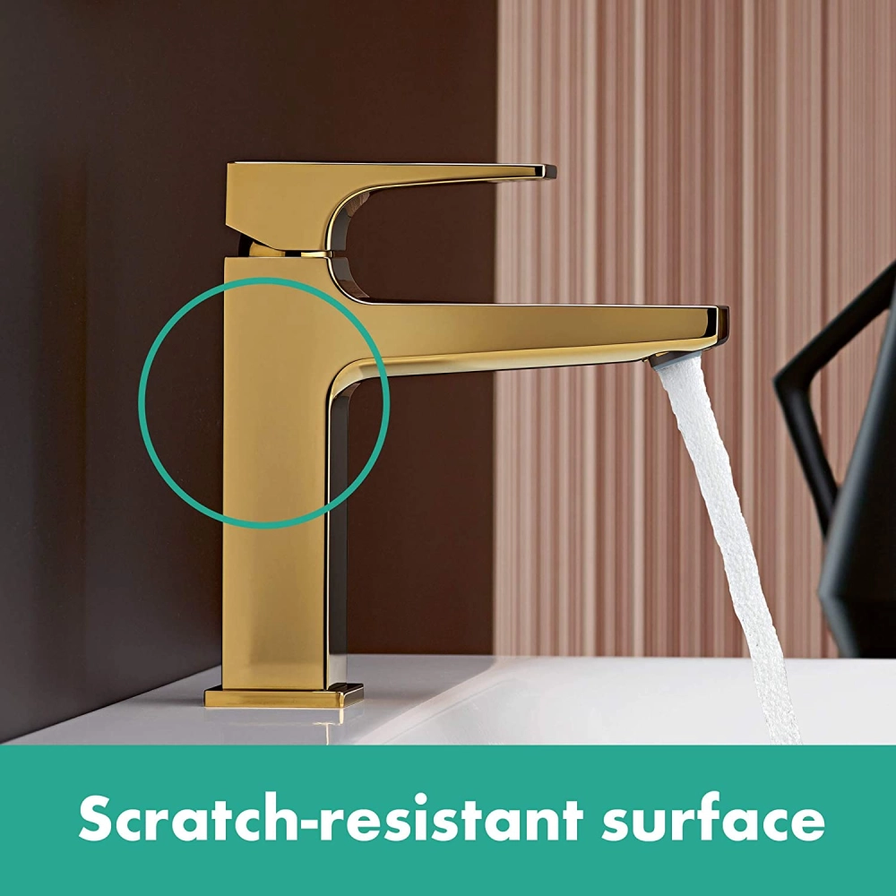 ᐉ Змішувач для умивальника Hansgrohe Metropol з зливним клапаном Push ...