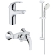 ᐉ Набор смесителей Grohe BauCurve 122216S купить по цене 5 824 грн. в ...