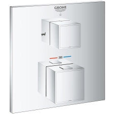 ᐉ Змішувач для душу Grohe Grohtherm Cube 24154000 купити по ціні 22 512 ...
