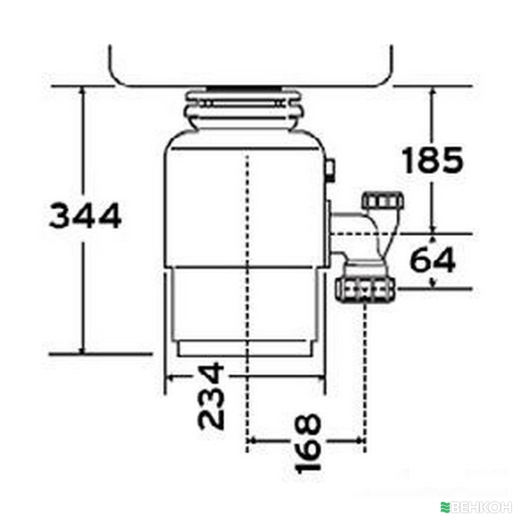 ᐉ Діспоузер In-Sink-Erator Model Evolution 200 купити по ціні 30 399 ...