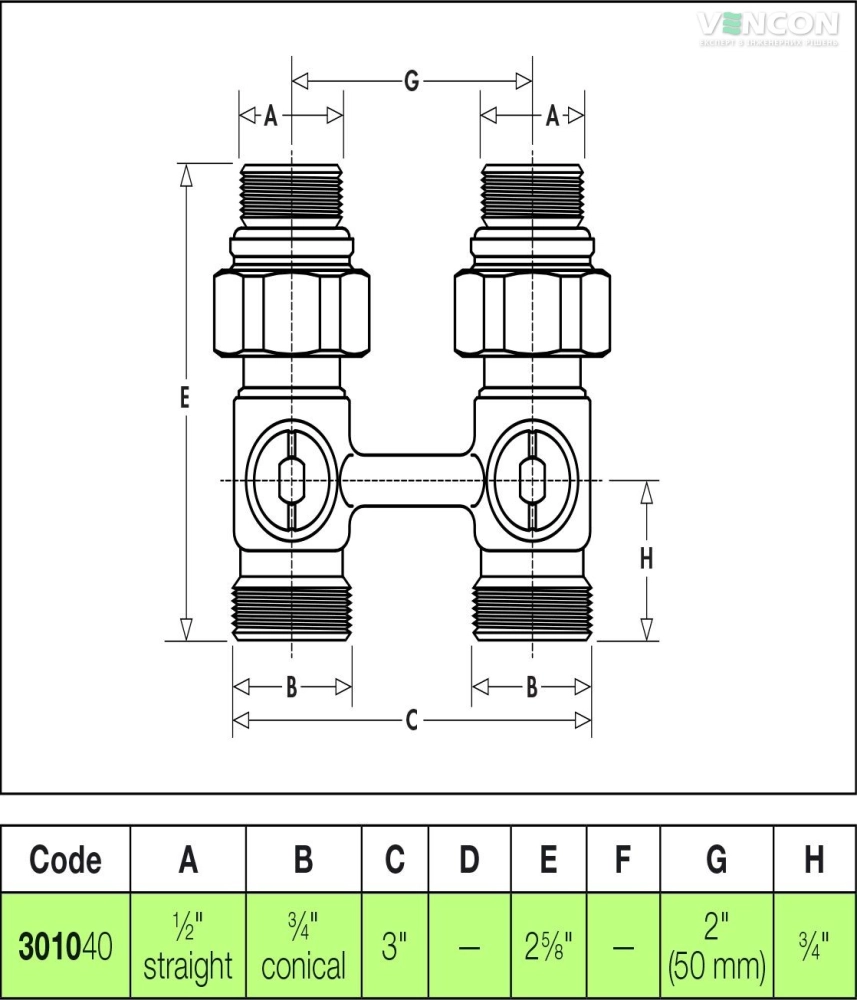 ᐉ Кран Caleffi 3010 1/2" (301040) купити по ціні 1 094 грн. в Києві та ...