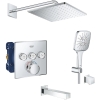 ᐉ Внешняя часть смесителя Grohe Grohtherm SmartControl 29119000 купить ...