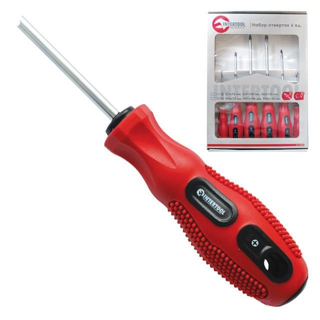 ᐉ Набор отверток Intertool VT-2005 купить по цене 249 грн. в Киеве и Львове, Украина