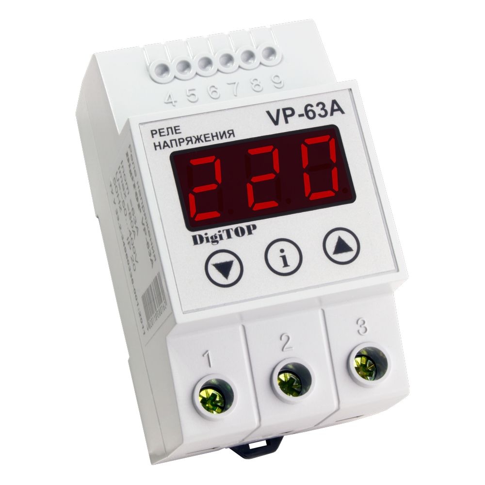 ᐉ Реле напряжения DigiTOP VP-63A купить по цене 1 289 грн. в Киеве и ...