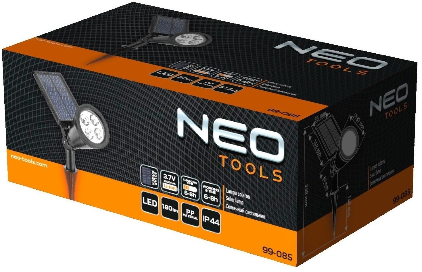 ᐉ Садовый фонарь Neo Tools 99-085 купить по цене 899 грн. в Киеве и ...