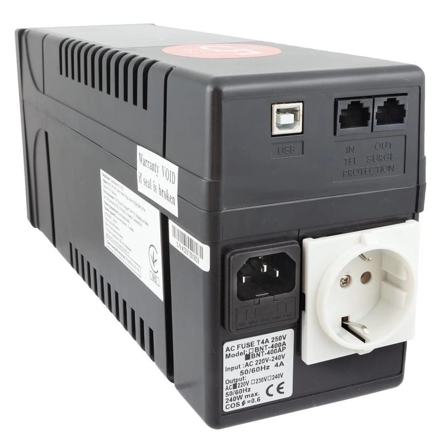 ᐉ Источник бесперебойного питания Powercom BNT-600A/600VA/360W купить по цене 3 660 грн. в Киеве ...