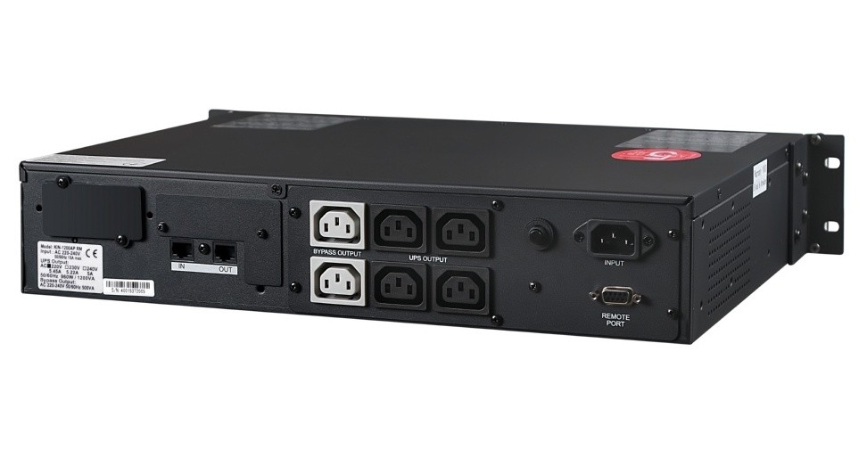 ᐉ Источник бесперебойного питания Powercom KIN-2200AP RM3U LCD 2200VA ...