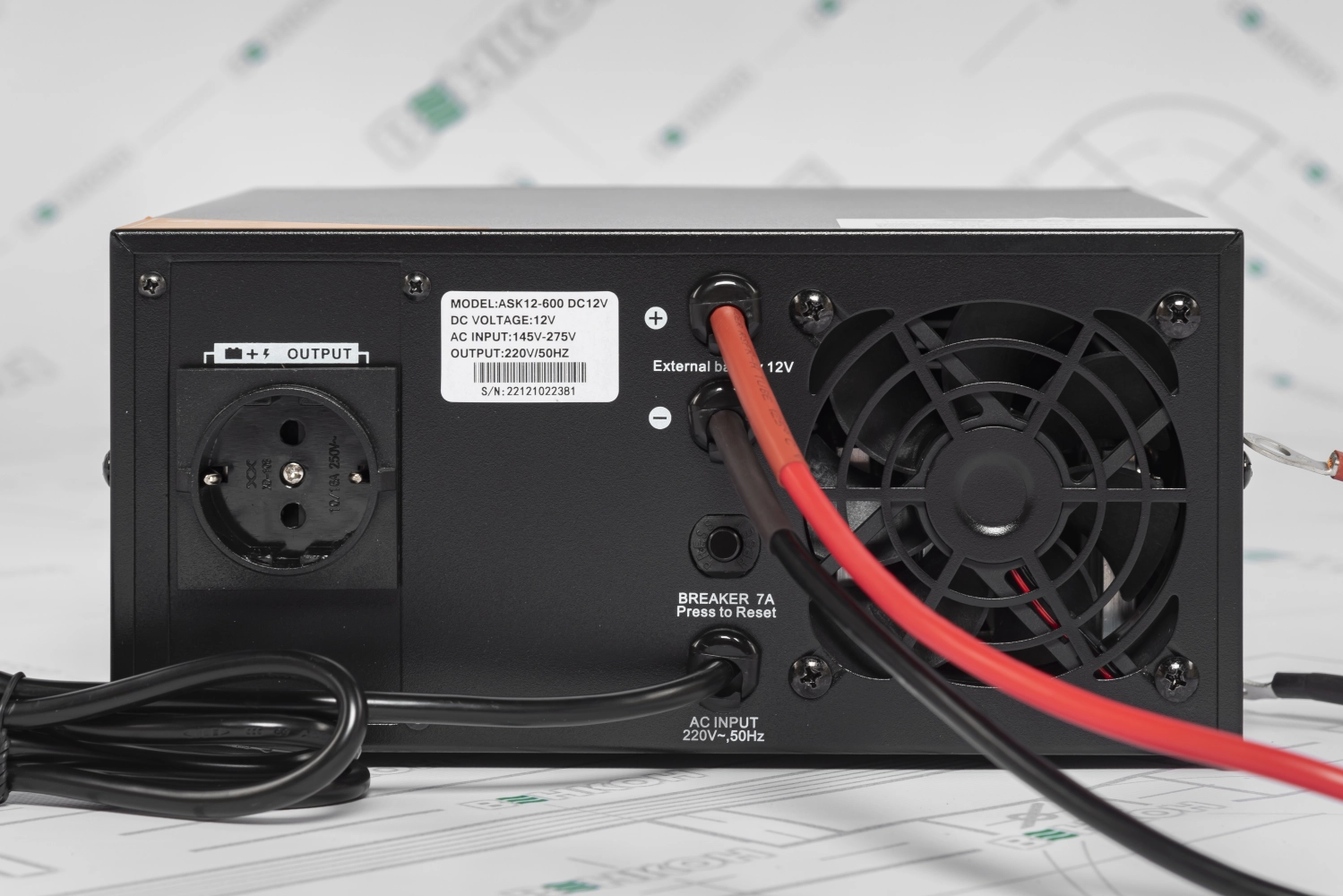 ᐉ Джерело безперебійного живлення Altek ASK12 600VA/480W DC12V купити ...
