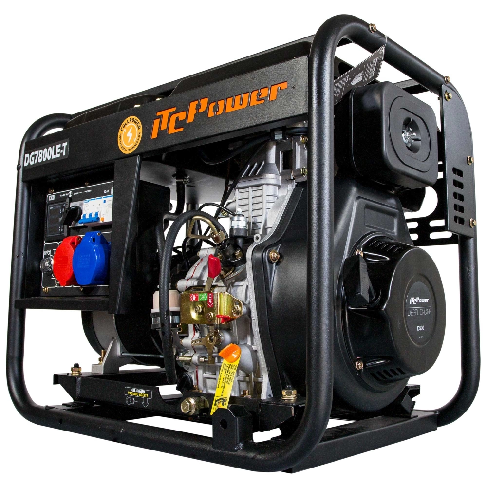 ᐉ Генератор ITC Power DG7800LE-T купить по цене по запросу грн. в Киеве ...