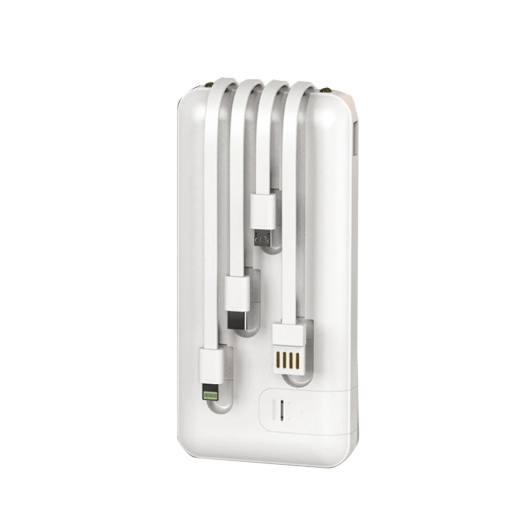 ᐉ Повербанк Proda Azeada 10000 mAh PD, QC3.0, w/cables Micro USB ...