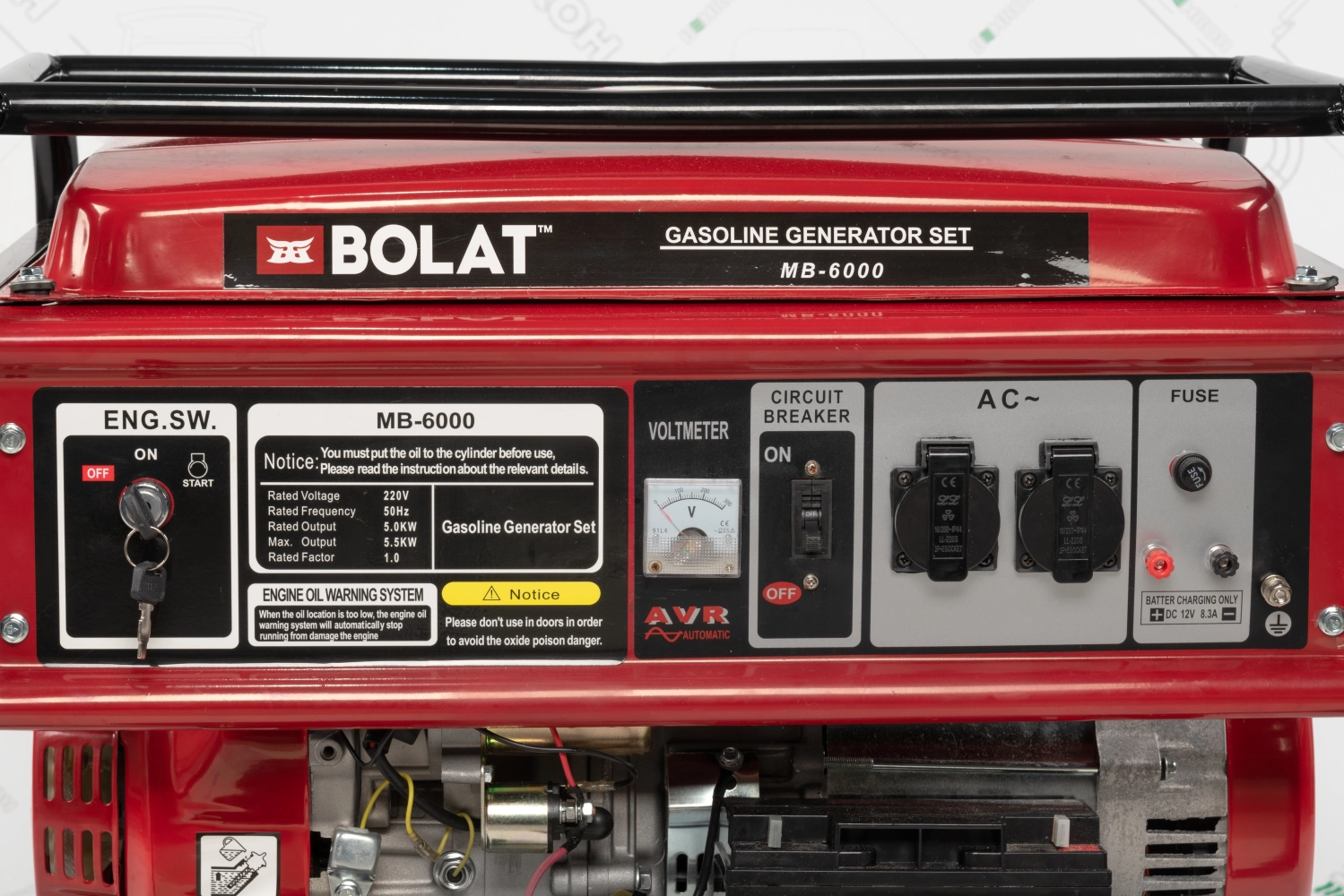 ᐉ Генератор Bolat MB-6000 купити по ціні 60 360 грн. в Києві та Львові ...